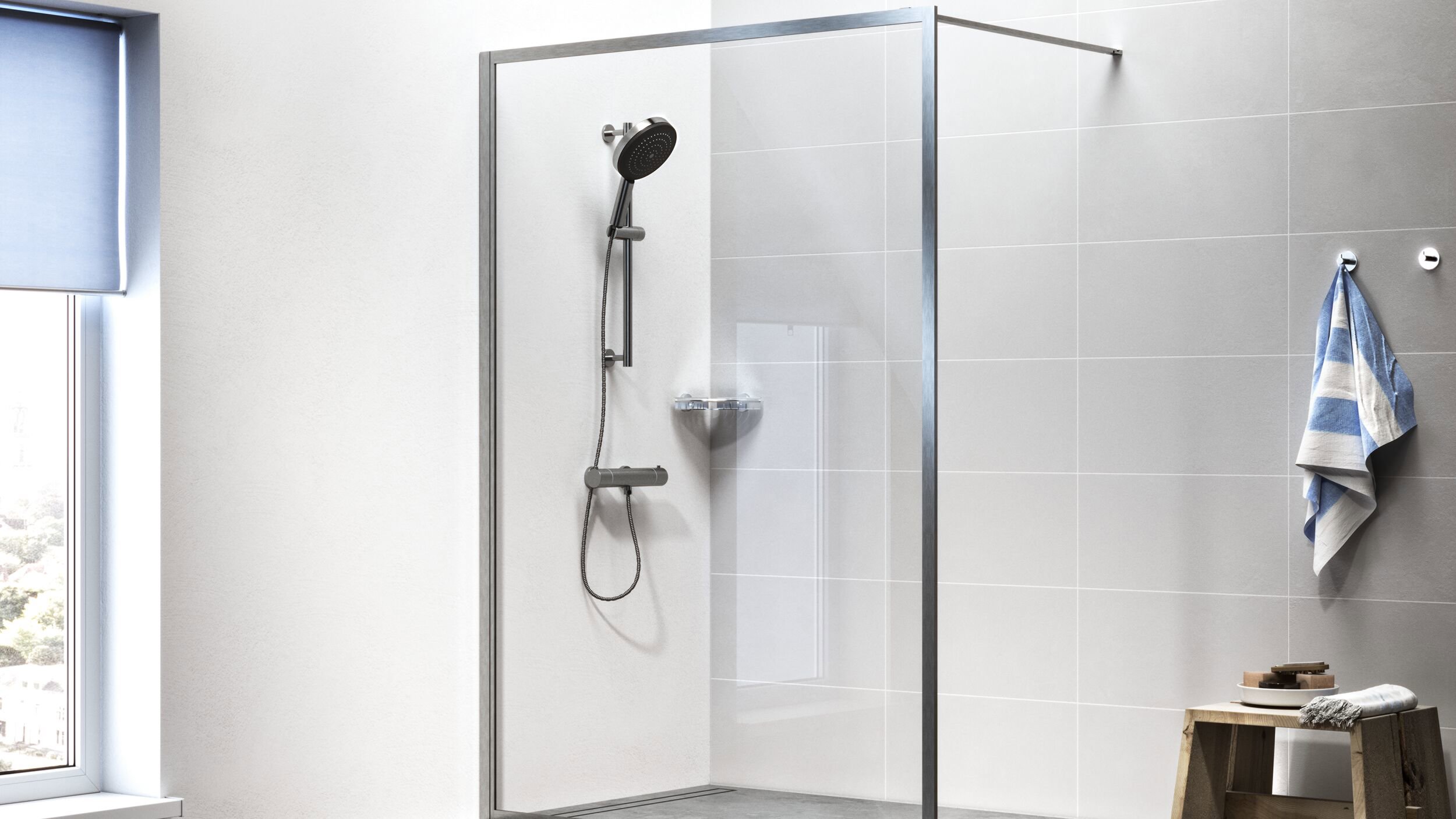 Stijlvolle inloopdouches | Sealskin Contour